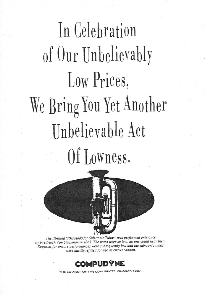 Goods & Services | Bob Gilbert, copywriter